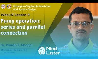 Learn Lec 32 Pump operation series and parallel connection - Mind Luster