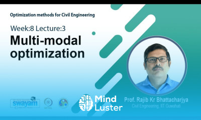 Learn Lec 21 Multi modal optimization - Mind Luster