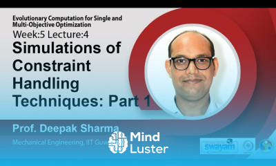 Learn Lec 15 Simulations of Constraint Handling Techniques - Mind Luster