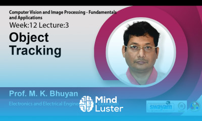 Learn Lec 40 Object Tracking - Mind Luster