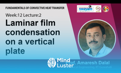 Learn Lec 41 Laminar film condensation on a vertical plate - Mind Luster