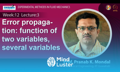 Learn Lec 42 Error propagation function of two variables several variables - Mind Luster