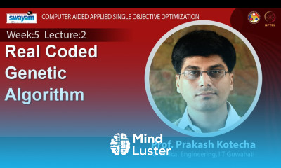Learn Lec 15 Real Coded Genetic Algorithm - Mind Luster