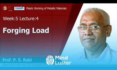 Learn Lec 17 Forging Load - Mind Luster