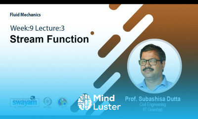 Learn Lec 26 Stream Function - Mind Luster