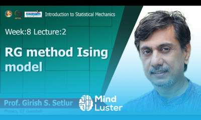 Learn Lec 24 RG method Ising model - Mind Luster