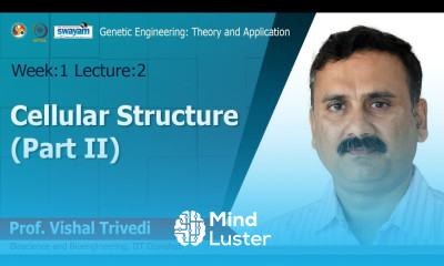 Learn Lec 2 Cellular Structure Part II - Mind Luster