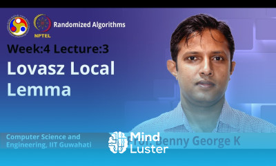 Learn Lec 15 Lovasz Local Lemma - Mind Luster