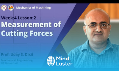 Learn Measurement of Cutting Forces - Mind Luster