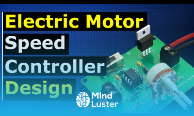Learn Motor speed controller tutorial PWM how to build - Mind Luster