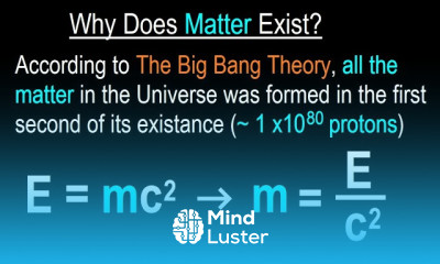 Learn Can You Believe It 40 Why Does Matter Exist - Mind Luster