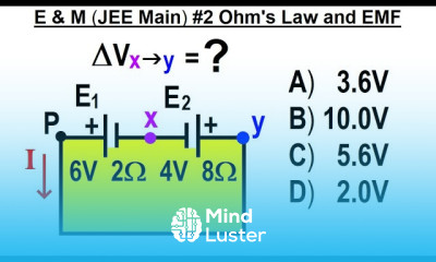 Learn JEE Main Physics E M 2 Ohm s Law and EMF - Mind Luster