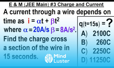Learn JEE Main Physics E M 3 Charge and Current - Mind Luster