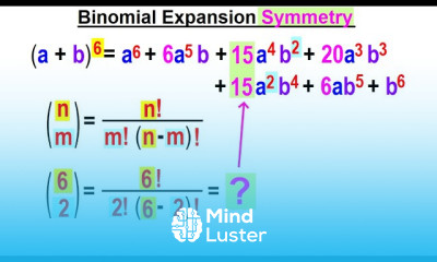 Learn Algebra Ch 49 Binomial Theorem 9 of 18 Binomial Expansion ...