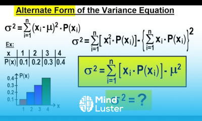Learn Statistics Ch 5 Discrete Random Variable 14 of 27 Alternate Form ...