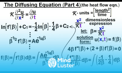 Learn Math Partial Differential Eqn Ch 1 Introduction 41 of 42 The Diffusion Equation Part 4 of ...