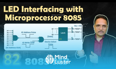 Learn LED Interfacing with Microprocessor 8085 - Mind Luster