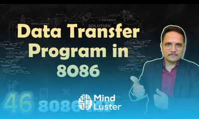 Learn 2 Data Transfer Program in Microprocessor 8086 - Mind Luster