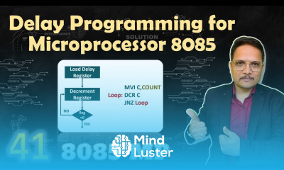 Learn Delay Programming for Microprocessor 8085 - Mind Luster