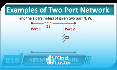Learn 14 Examples of Two Port Network - Mind Luster
