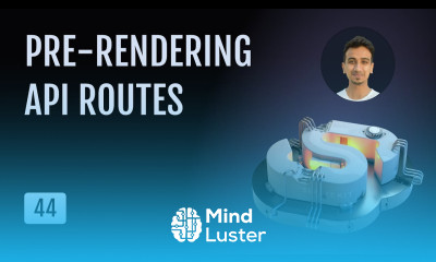 Learn SvelteKit Tutorial 44 Pre rendering API Routes - Mind Luster