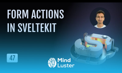 Learn SvelteKit Tutorial 47 Form Actions - Mind Luster