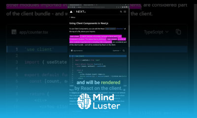 Learn I Was WRONG About Next js Client Components - Mind Luster