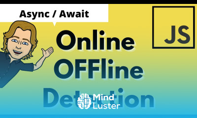 Learn How to Check the Internet Connection Status with JavaScript Async Await Offline Online ...