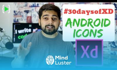 Learn Creating Android app icon Adobe XD - Mind Luster