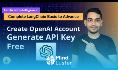 Learn Create OpenAI Account and Generate API Key - Mind Luster
