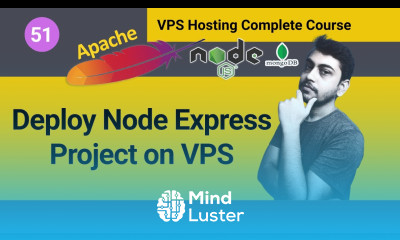Learn Deploy Node Express JS Project on VPS Hosting Remote Server Hindi - Mind Luster