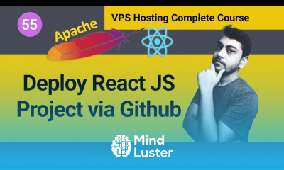 Learn Deploy React JS Project via Github on VPS Hosting Remote Server Hindi - Mind Luster