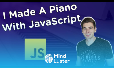Learn Build A Piano With JavaScript Tutorial - Mind Luster