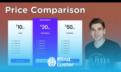 Learn Build A Price Comparison Page With HTML And CSS - Mind Luster