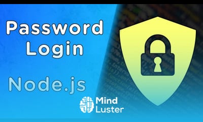 Learn Build Node js User Authentication Password Login - Mind Luster