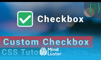 Learn Custom Checkbox Tutorial - Mind Luster
