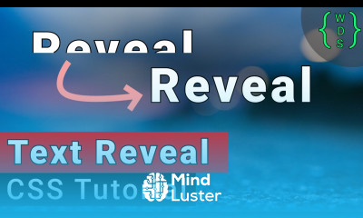 Learn Animated Text Reveal Tutorial - Mind Luster
