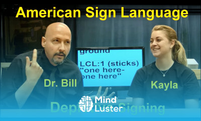 Learn Depictive Signing Classifier types and labels overview American Sign Language ASL L29 Dr ...