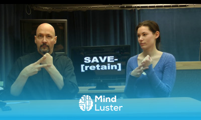 Learn American Sign Language ASL Lesson 49 Part 1 - Mind Luster