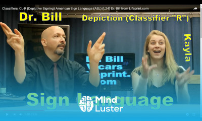 Learn Classifiers CL R Depictive Signing American Sign Language ASL L24 ...