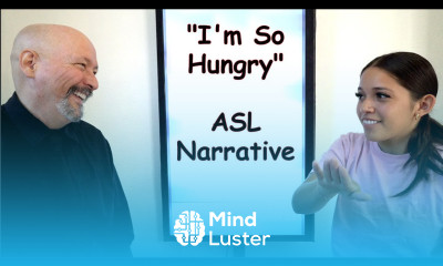 Learn I m Hungry An instructional ASL video story Lesson 07 ASL ...