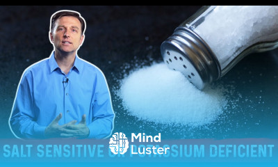 Learn Are You Salt Sensitive or Potassium Deficient Dr Berg on ...