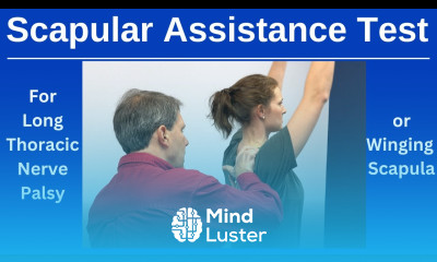 Learn Scapular Assistance Test for winging scapula - Mind Luster