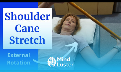 Learn Shoulder Cane Stretch for External Rotation - Mind Luster