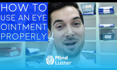Learn How To Use Eye Ointment How To Apply Ointment To The Eyes How To ...