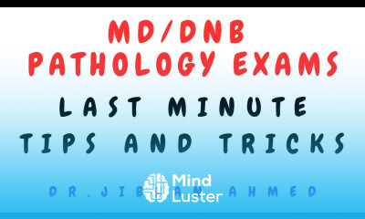 Learn LAST MINUTE TIPS AND TRICKS II MD DNB FINAL EXAMS II SIMPLY PATHOLOGY II DR JIBRAN AHMED ...