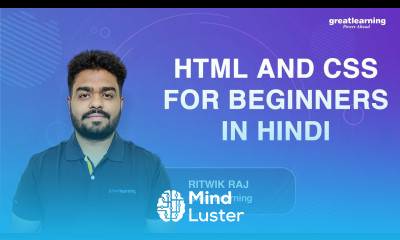 Learn HTML and CSS for beginners in Hindi HTML and CSS Tutorial Great ...