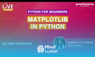 Learn Python for Beginners Live Course Python Data Visualization With Matplotlib Great Learning ...