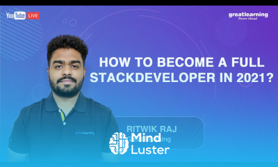 Learn How to become a Full Stack Developer in 2021 Full Stack Web Developer tutorial Great ...