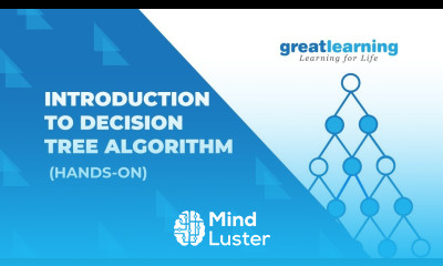 Learn Introduction to Decision Tree Algorithm Hands On Machine Learning Data Mining Great ...